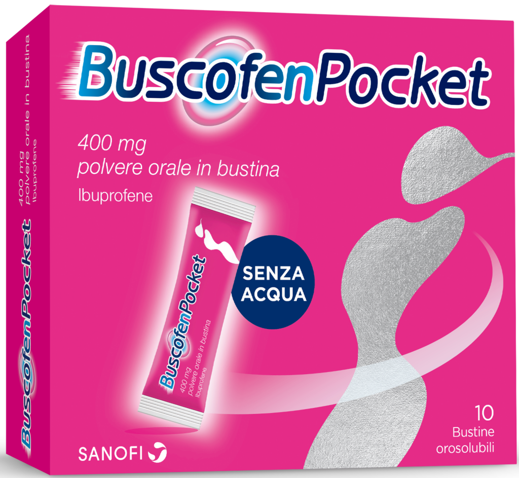 Buscofen Pocket 10 bustine 400mg | Farmacia Lapo Biagi